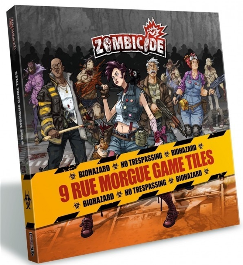 Buy Zombicide: Rue Morgue Tile Pack Online | Sanity