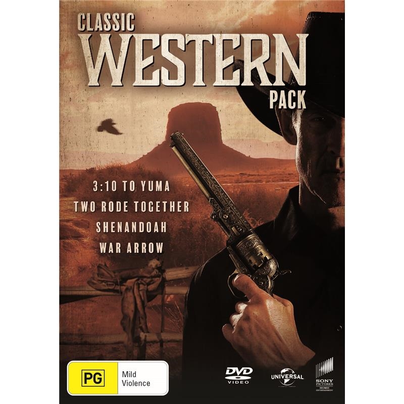 Buy Classic Western Pack on DVD | Sanity Online