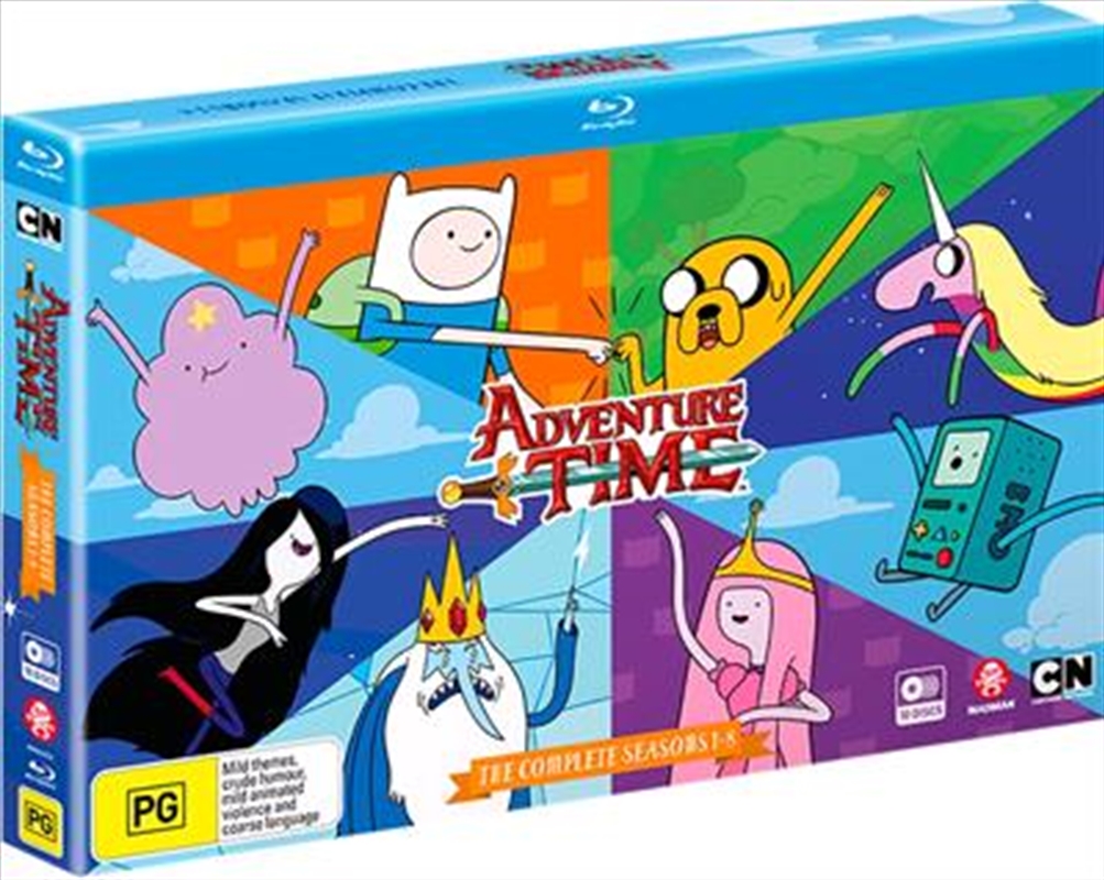 Buy Adventure Time - Season 1-8 Boxset on Blu-ray | Sanity