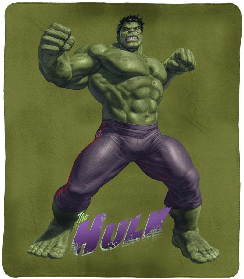 Buy Marvel Throw Rug the Hulk, Merchandise | Sanity