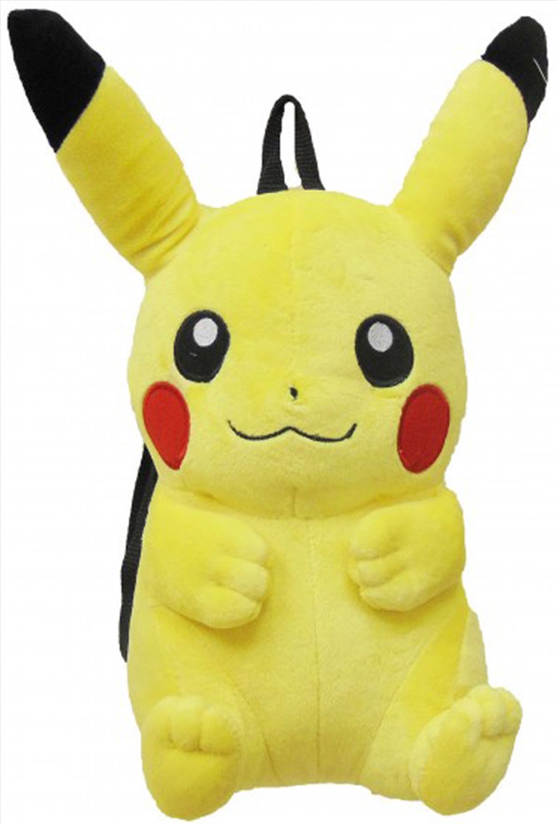 Buy Pokemon Backpack Plush Pikachu 15" Online | Sanity