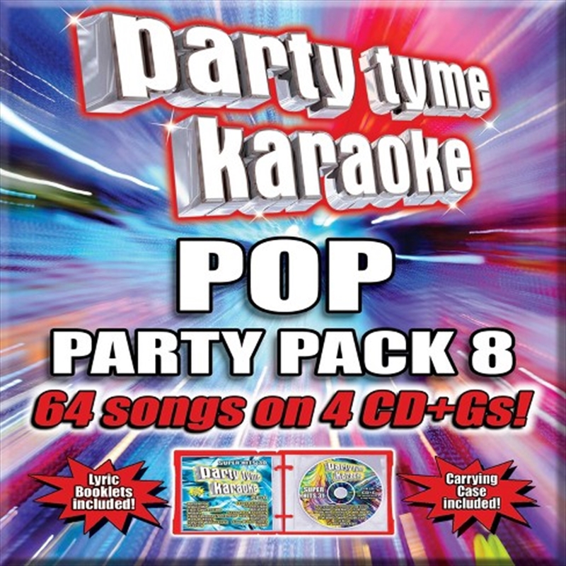 Buy Various Pop Party Pack 8 CD | Sanity Online