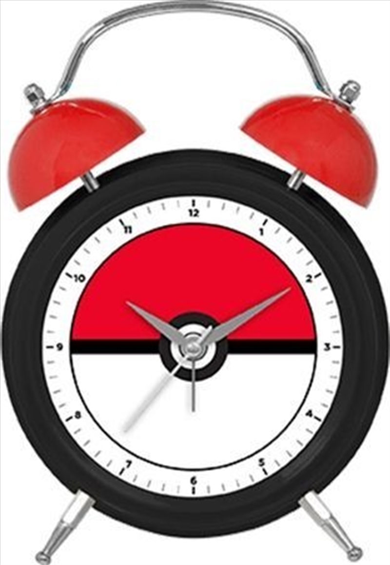 Pokemon Twin Bell Pokeball Clock, Watches & Clocks | Sanity