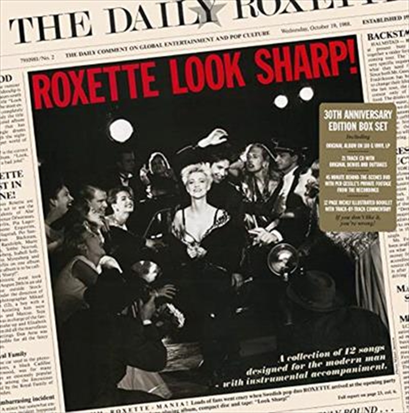 Buy Roxette Look Sharp CD/DVD/ Vinyl | Sanity Online