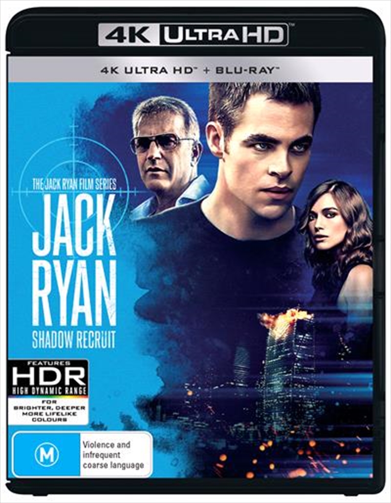 Buy Jack Ryan - Shadow Recruit on Blu Ray & 4K UHD | Sanity