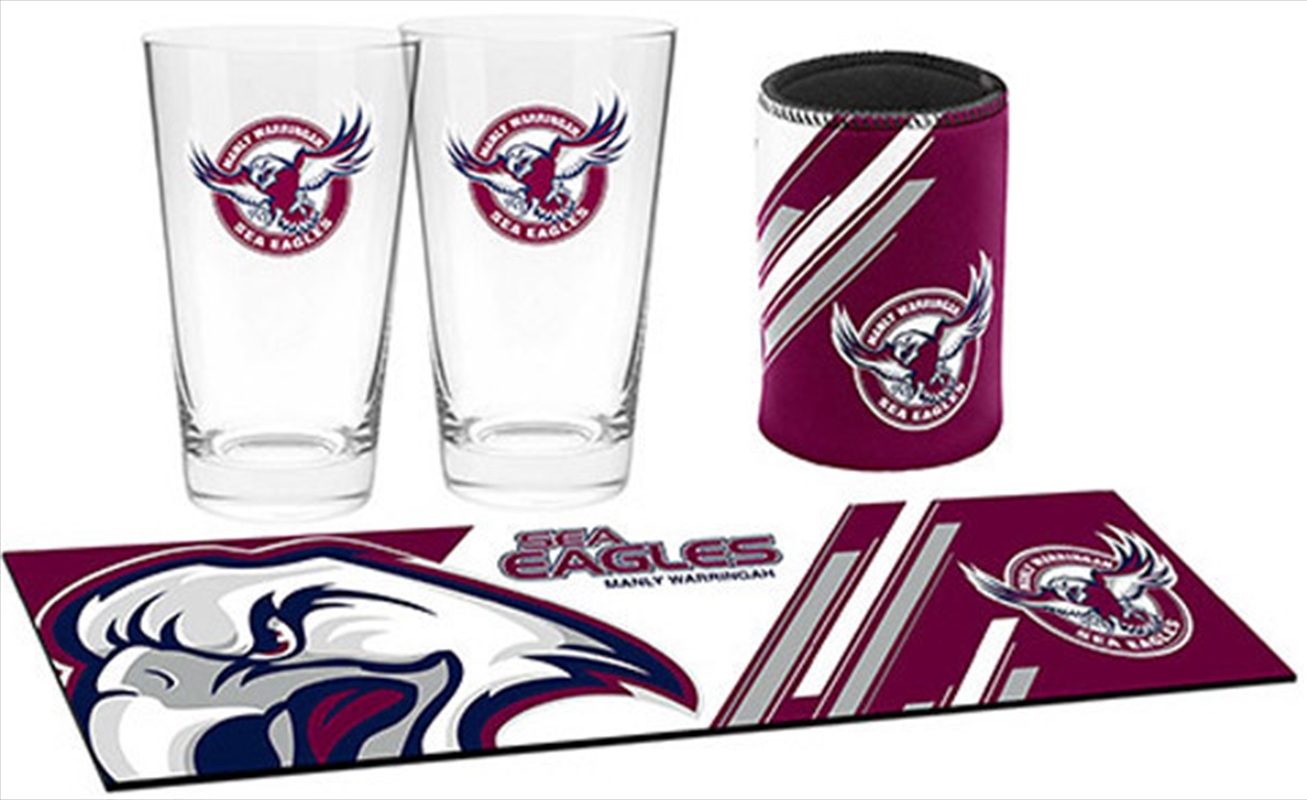 Buy NRL Bar Essentials Gift Pack Manly Warringah Sea Eagles Online | Sanity