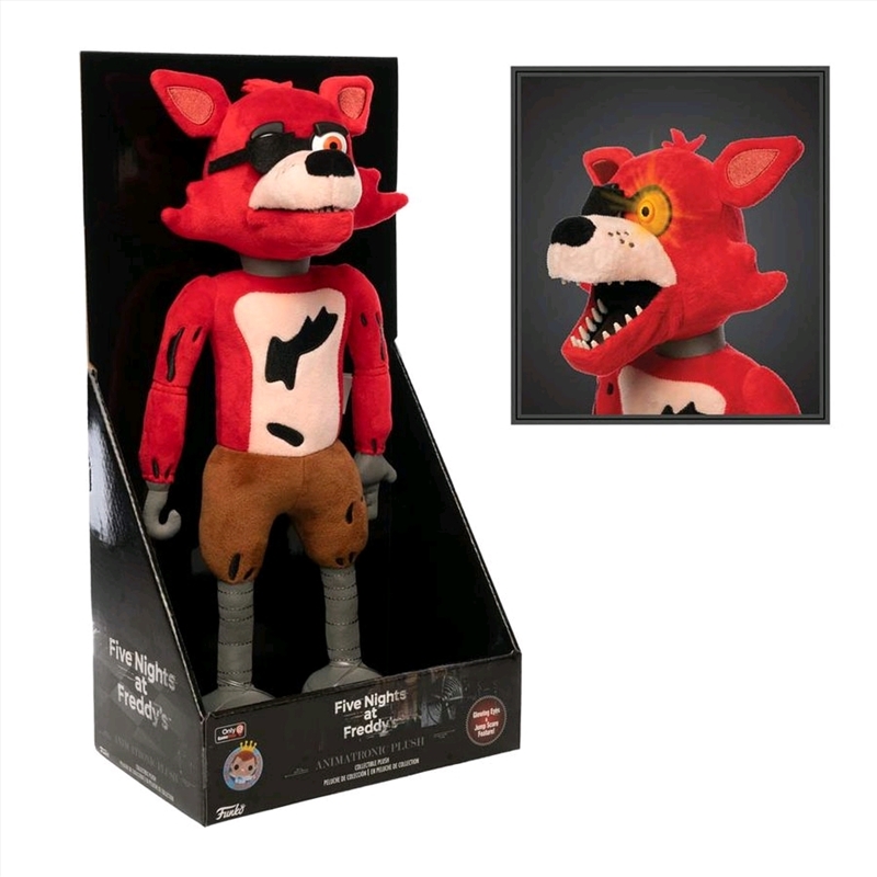 Buy Five Nights at Freddy's - Foxy Animatronic Plush [RS] Online | Sanity