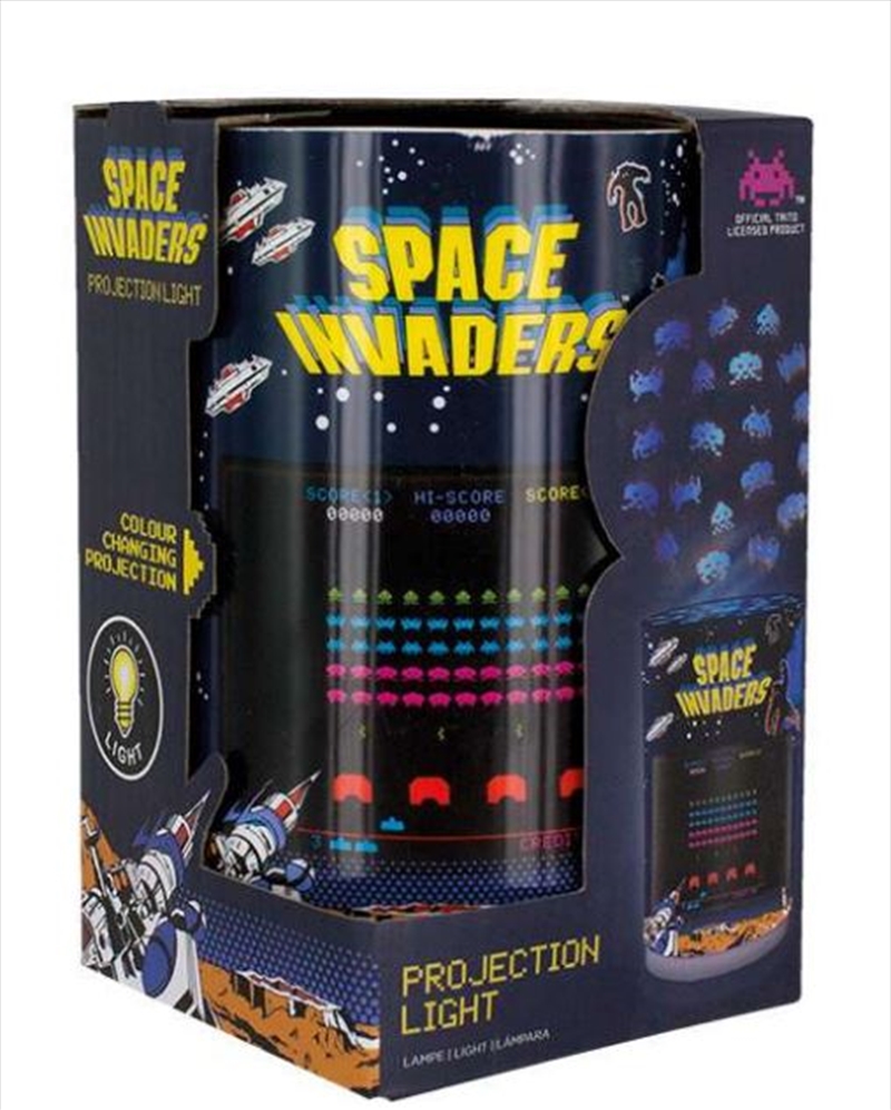 Space Invaders Projection Light Lamp, Accessories | Sanity