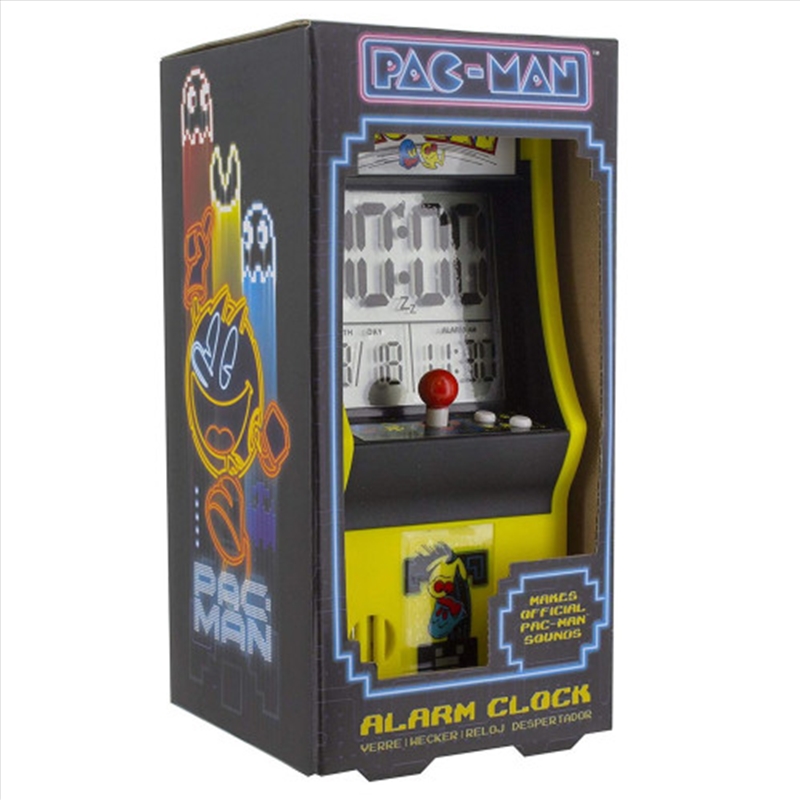 Buy Pac Man Arcade Alarm Clock, Watches & Clocks | Sanity