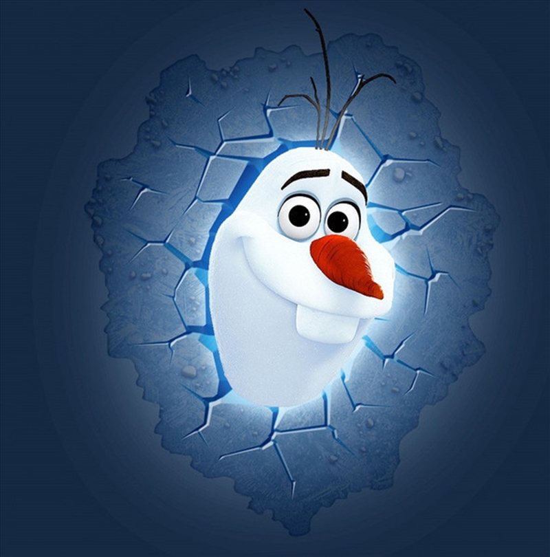 Buy Frozen - Olaf 3D Deco Light, Bags & Keyrings | Sanity