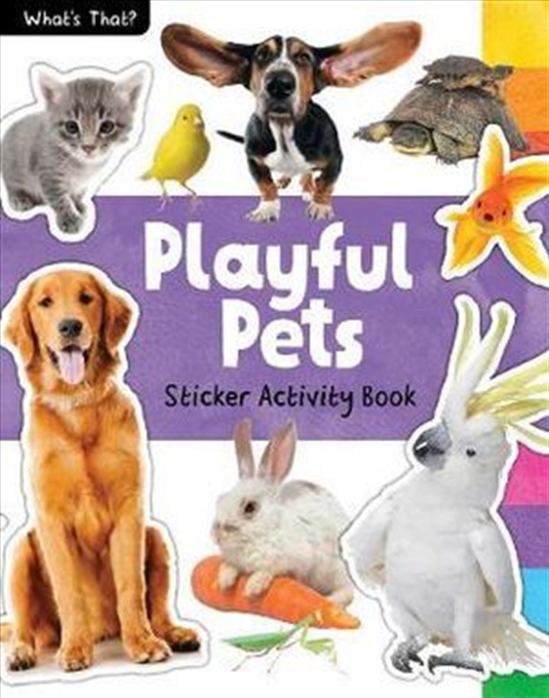 Buy What's That Sticker Books Perfect Pets in Books | Sanity