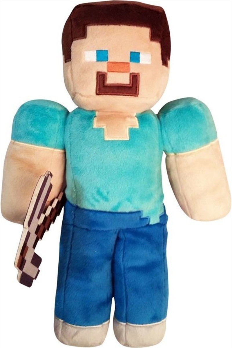 Buy Minecraft 12" Steve Plush with Hang Tag Online | Sanity