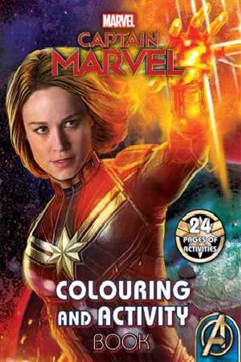Buy Marvel: Captain Marvel Colouring and Activity Book in Books | Sanity