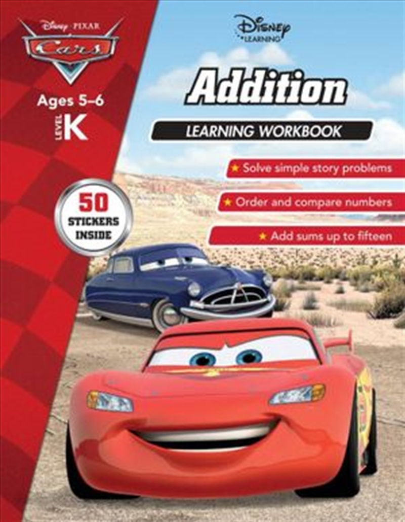 Buy Disney Cars: Addition Learning Workbook Level K by Scholastic ...