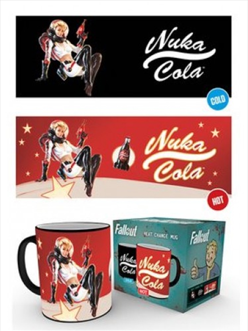 Buy Fallout Nuka Cola Heat Changing Mug in Drinkware | Sanity