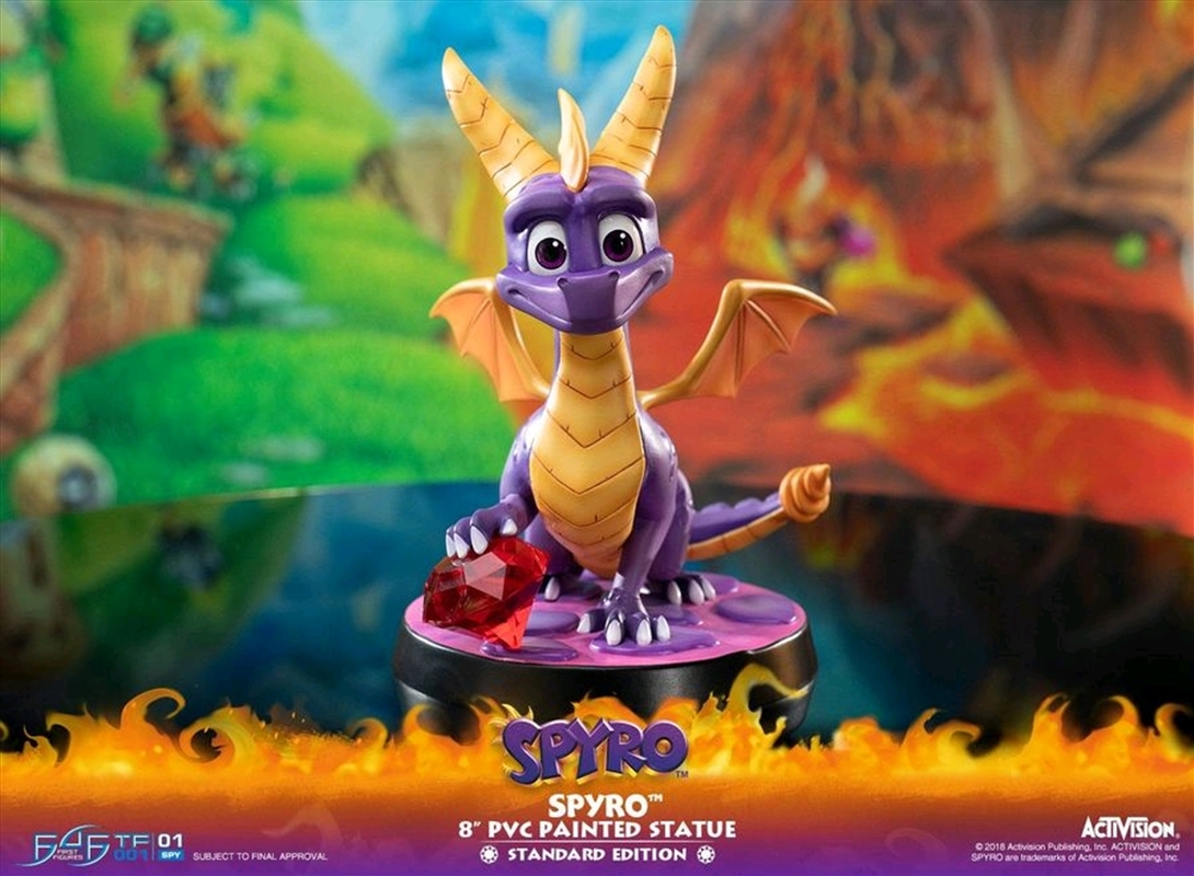 Buy Spyro the Dragon - Spyro the Dragon 8" PVC Statue in Collectables ...