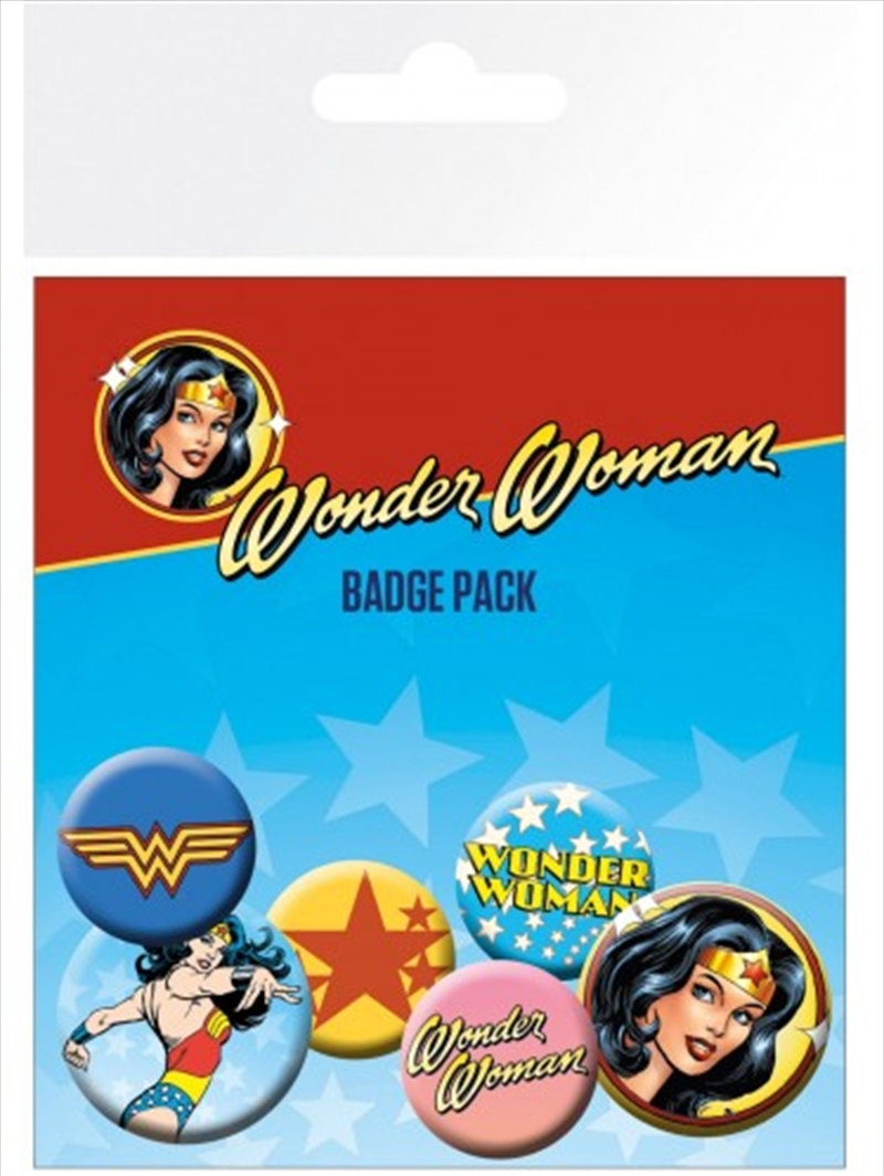 Buy DC Comics Wonder Woman Mix Badge Pack in Merchandise | Sanity