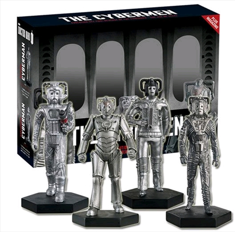 Buy Doctor Who - Cybermen 1:21 Scale Figure Set #2 in Figurines | Sanity