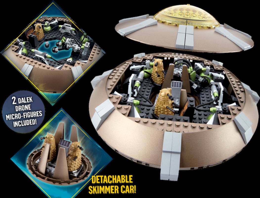 Buy Doctor Who - Character Building Dalek UFO Set in Figurines | Sanity