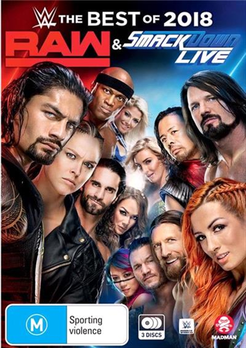 Buy WWE - Best Of Raw And Smackdown 2018 on DVD | Sanity