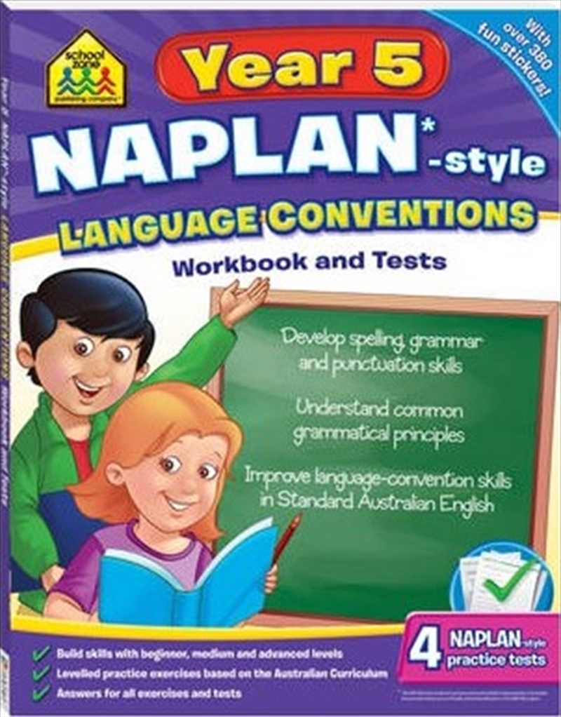 Buy Year 5 Language Conventions : Naplan*-style Workbook and Tests by ...