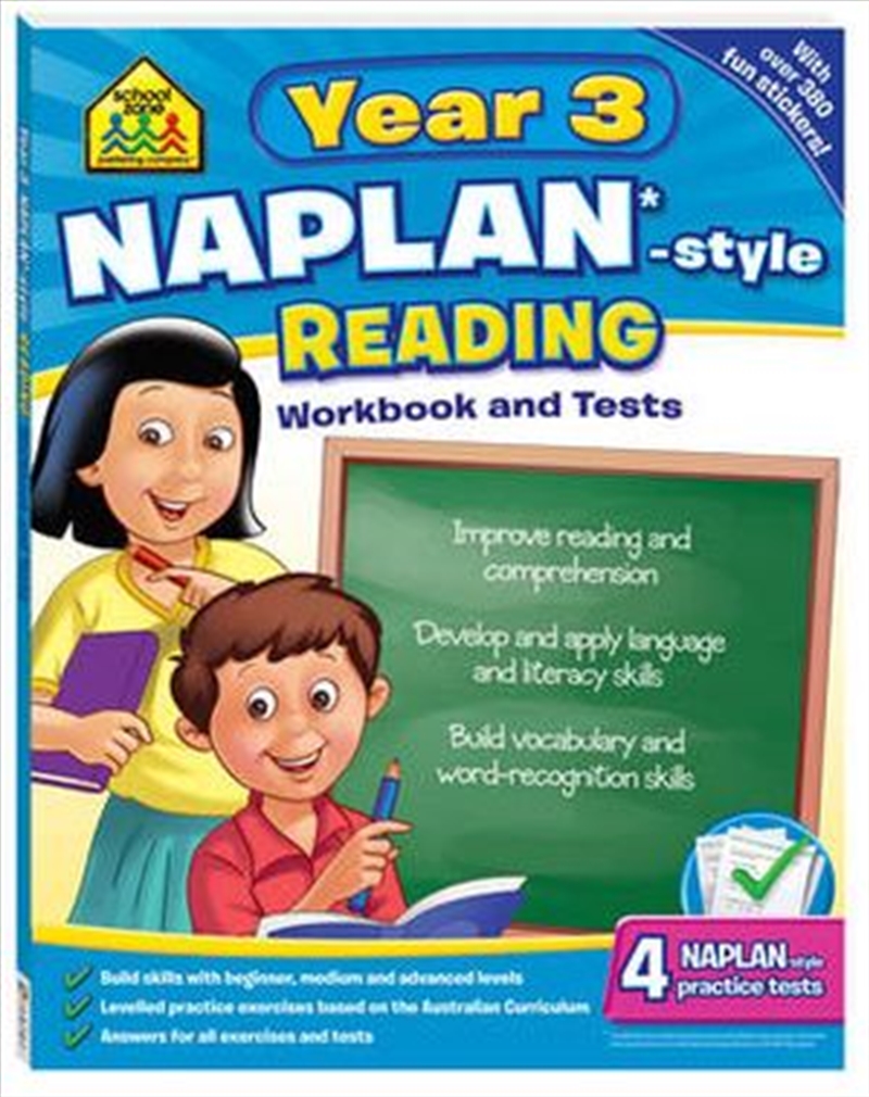 Buy Year 3 NAPLAN - Style Reading Workbook And Tests : School Zone ...