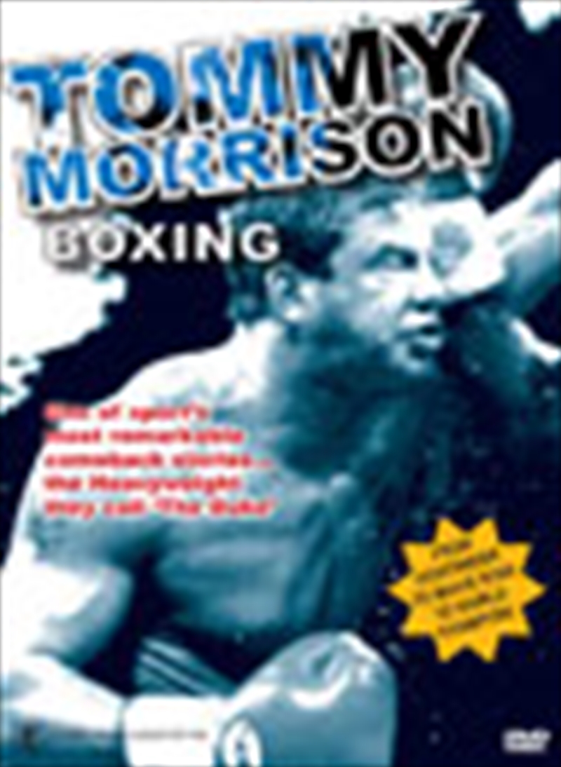 Buy Tommy Morrison Boxing DVD Online | Sanity