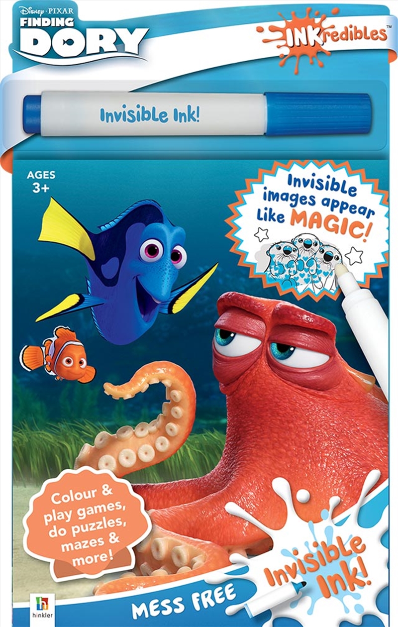 Buy Inkredibles Finding Dory Invisible Ink by Hinkler Books, Books | Sanity