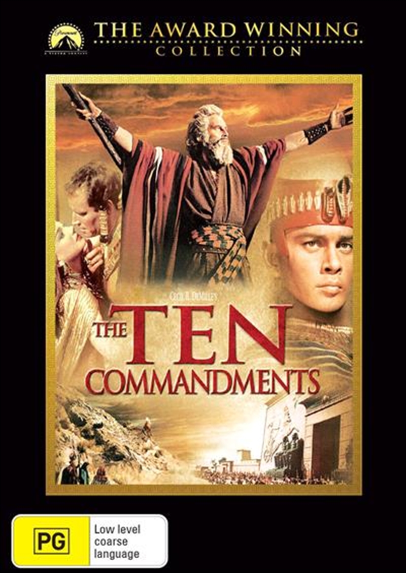 Buy Ten Commandments on DVD | Sanity Online