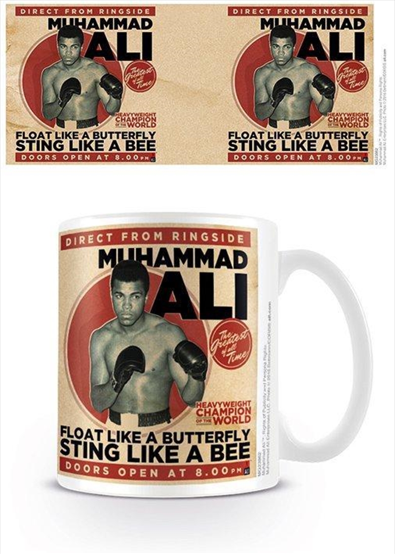 Buy Muhammad Ali - Vintage Mug in Drinkware | Sanity