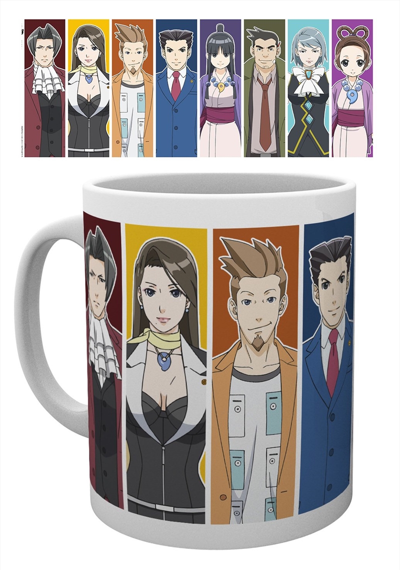 Buy Ace Attorney - Characters Mug in Drinkware | Sanity