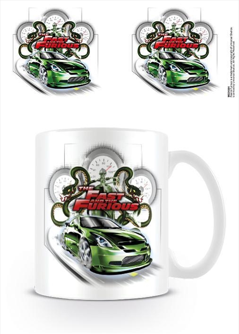 Buy Fast And The Furious Speedo Mug in Drinkware | Sanity