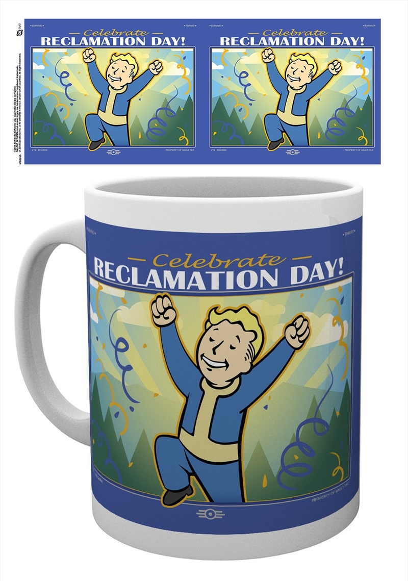 Buy Fallout 76 - Reclamation Day Mug in Drinkware | Sanity