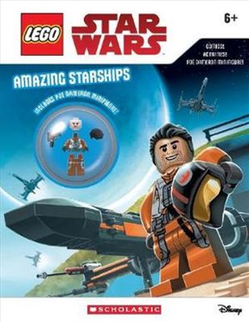 Buy Lego Star Wars: Amazing Starships With Minifigure in Books | Sanity