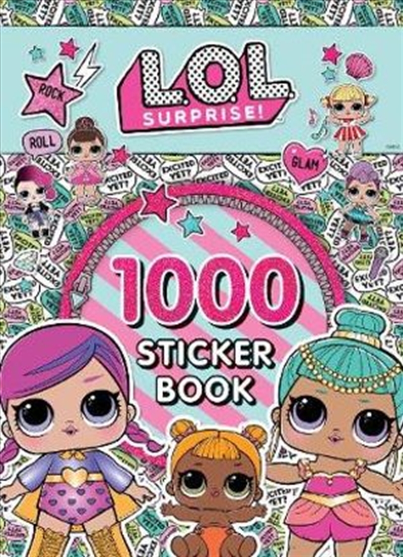 Buy L.O.L Surprise! 1000 Sticker Book by Lol Surprise, Books | Sanity
