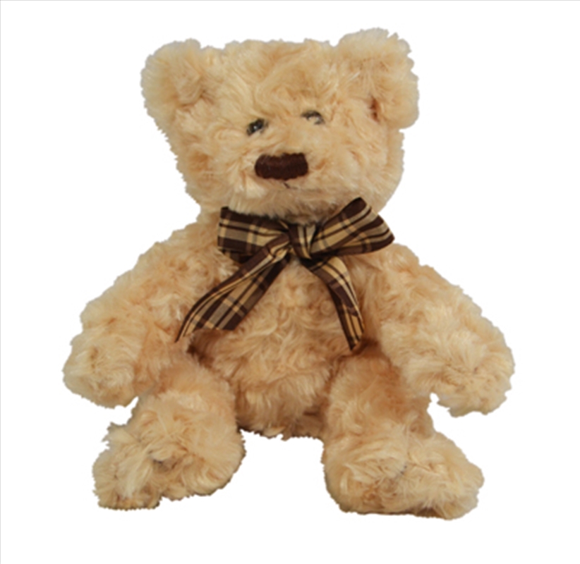 Buy 16cm Scruffy Bear Brown Plush Toy, Toys | Sanity