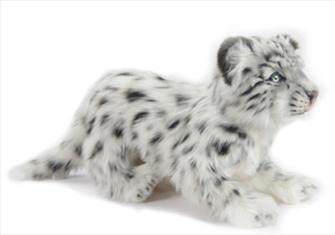 Snow Leopard Standing 25cm H: Hansa Creations Plush Toy, Toys | Sanity