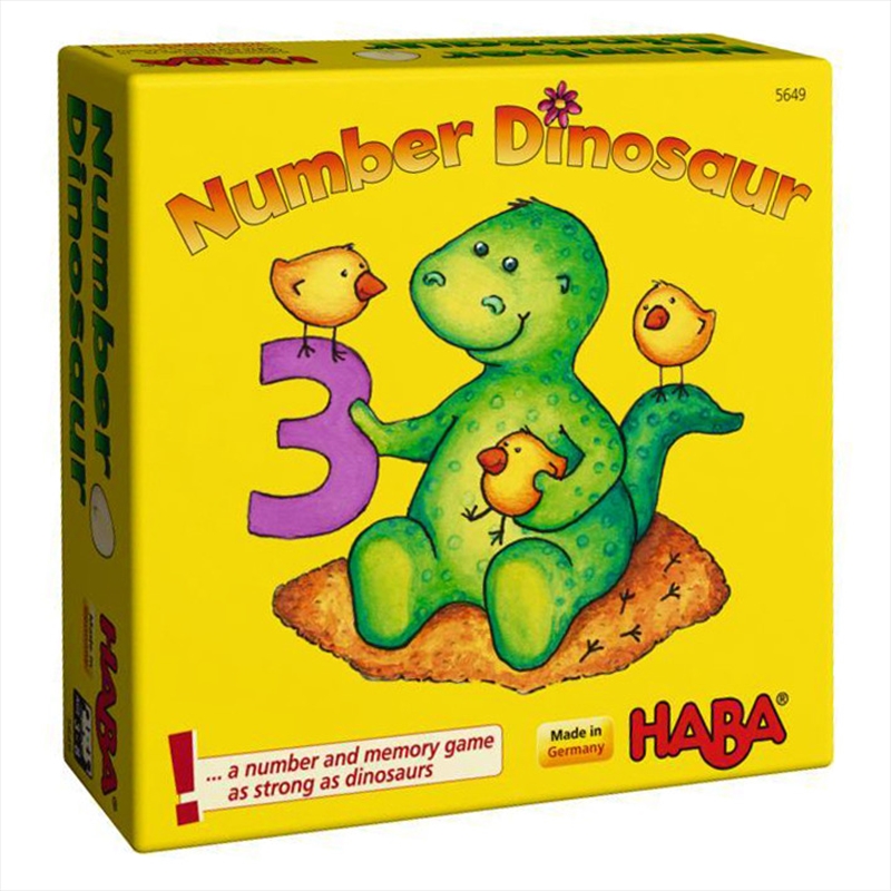 Buy the Number Dinosaur in Board Games | Sanity