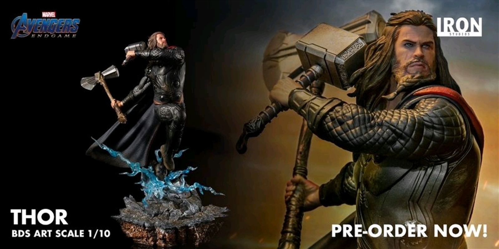 Avengers 4: Endgame - Thor 1:10 Scale Statue, Figurines & Statues | Sanity