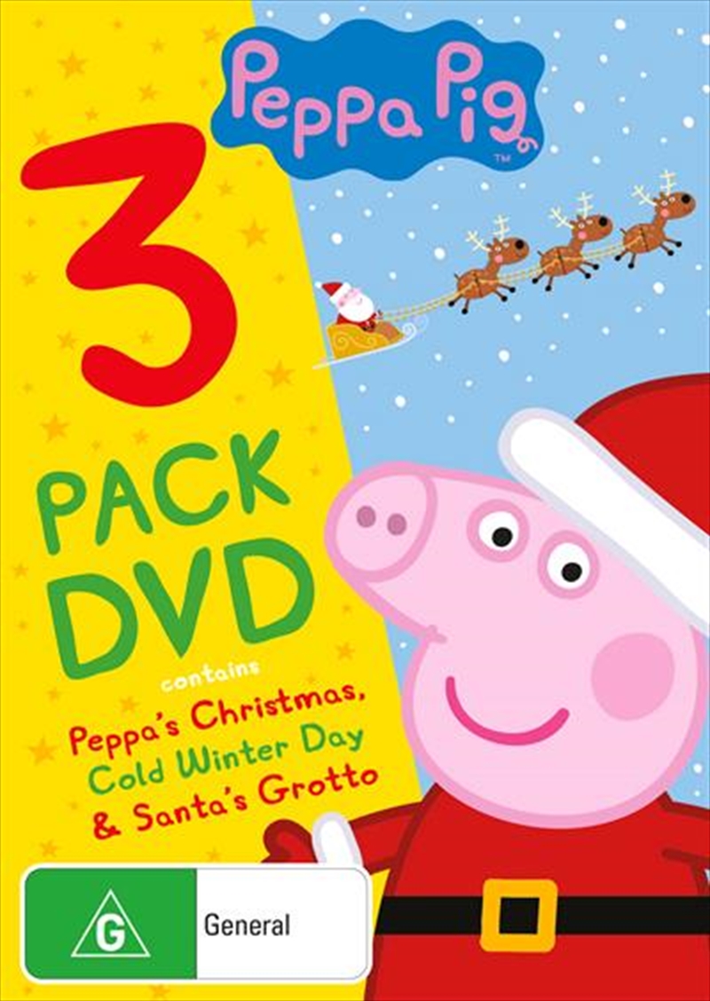 Buy Peppa Pig - Christmas Triple Pack on DVD | On Sale Now With Fast ...