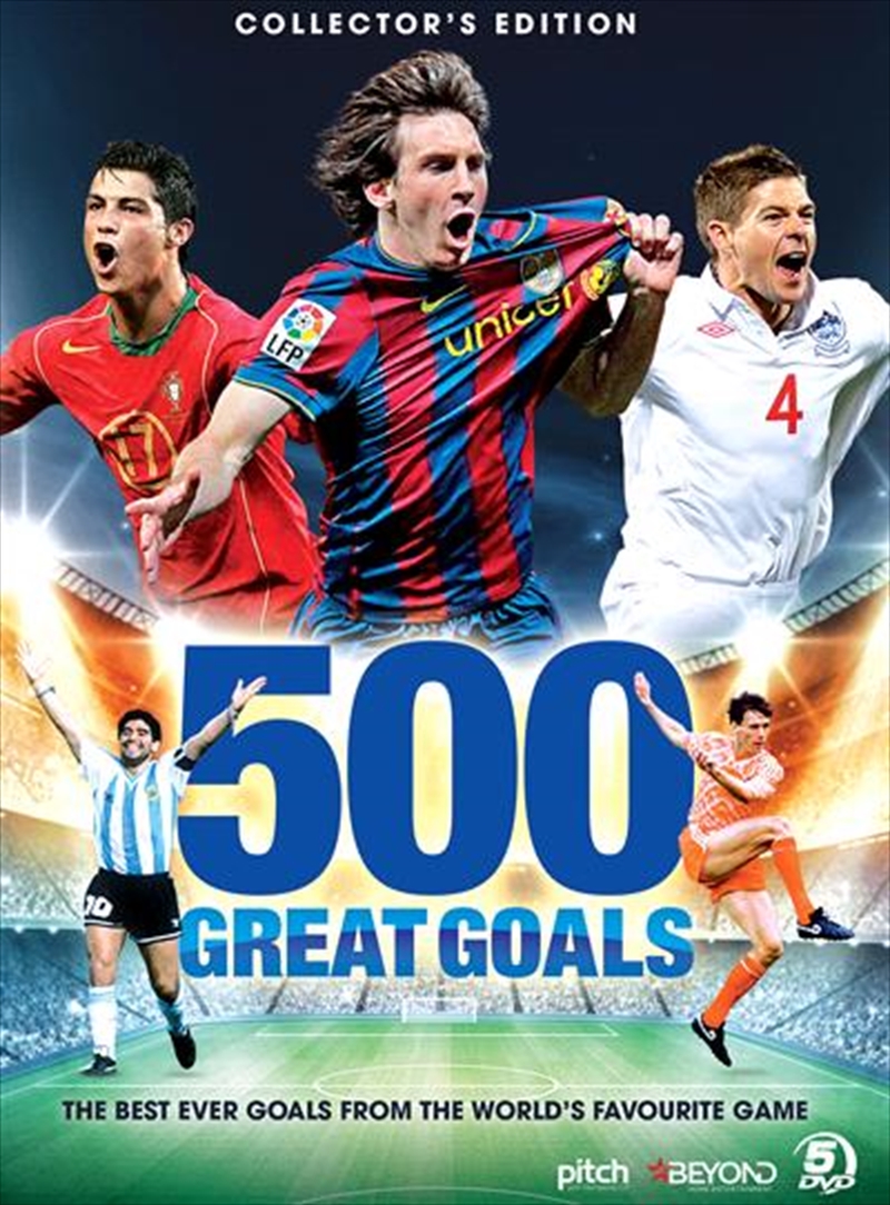 Buy 500 Great Goals: Collector's Edition on DVD | On Sale Now With Fast ...