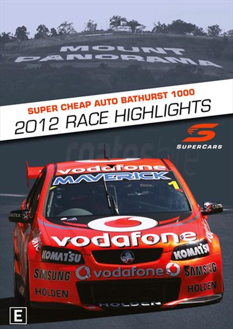 Buy V8 Supercars - 2012 Bathurst 1000 Highlights on DVD | On Sale Now ...