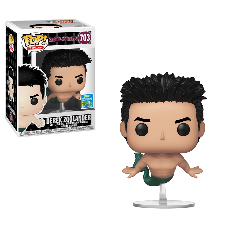 Buy Zoolander - Merman Derek, SDCC 2019 Pop Vinyl | Sanity