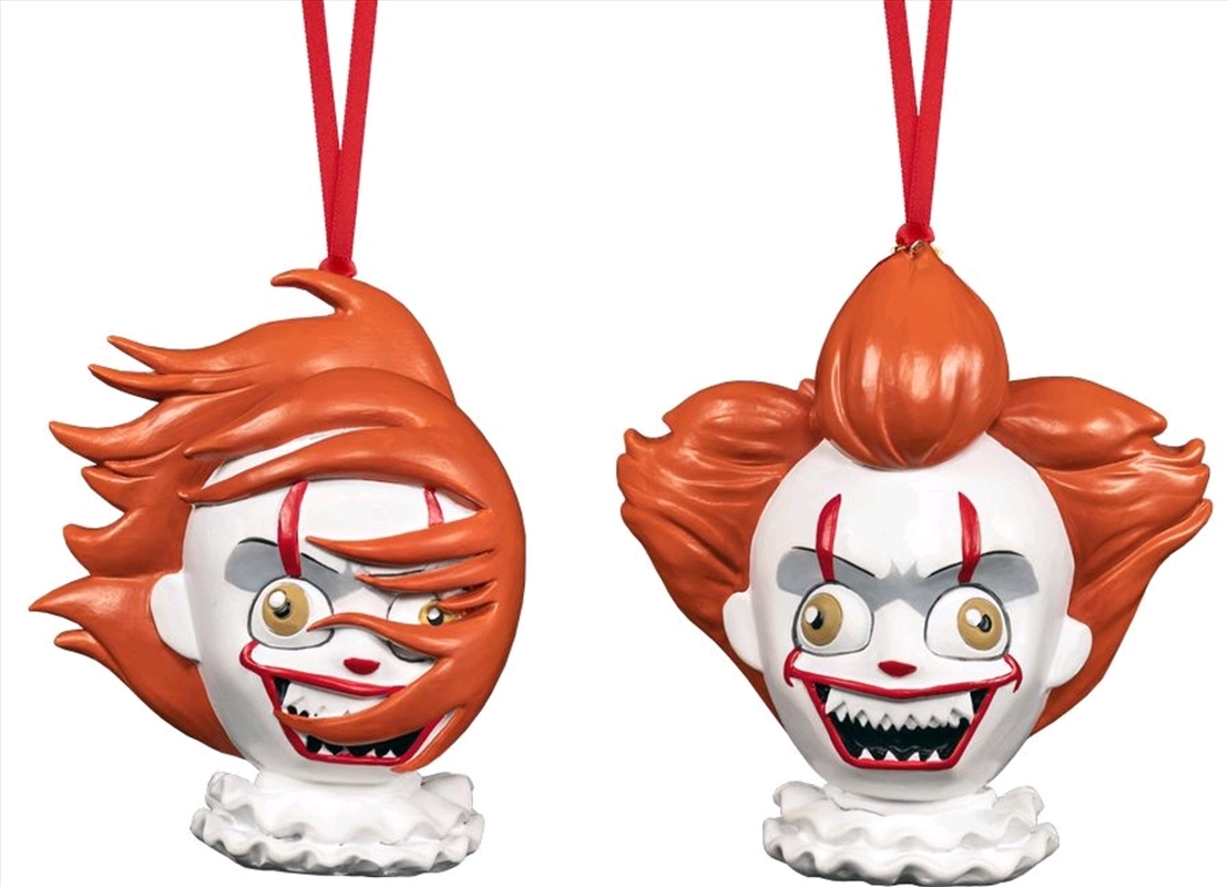 It (2017) - Pennywise Christmas Ornament 2-pack, Figurines & Statues ...