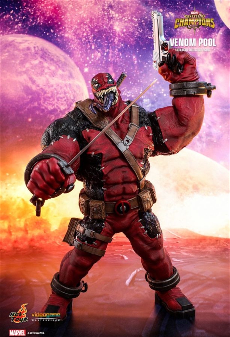 Contest of Champions - Venompool 1:6 Scale 12" Action Figure, Figurines ...