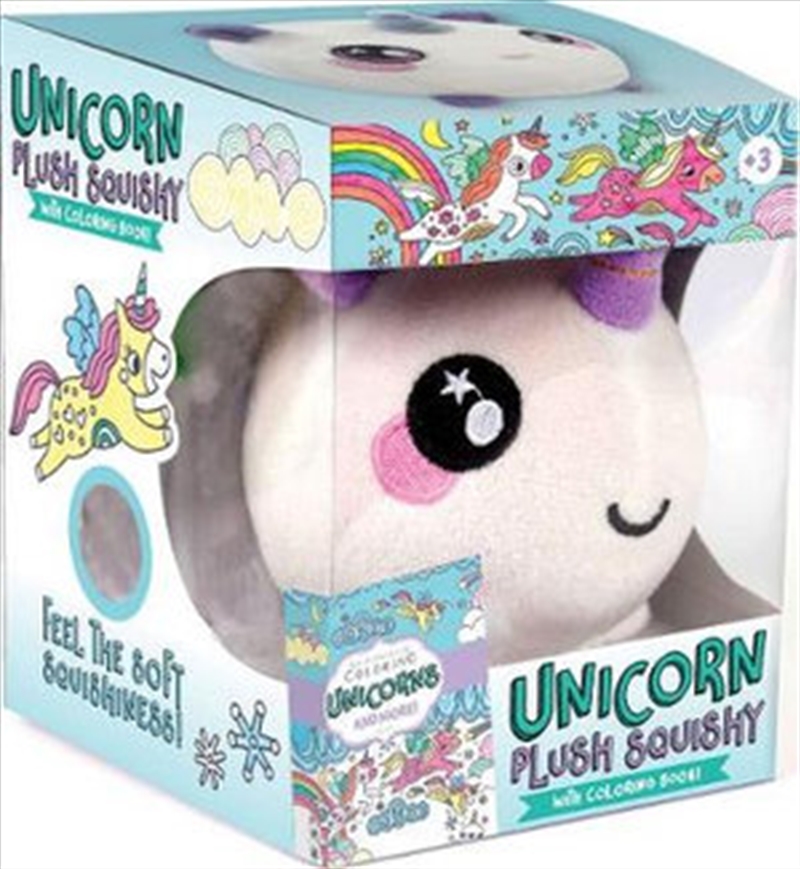 Buy Unicorn Plush Squishy/Book Kit by Hinkler Books, Books | Sanity