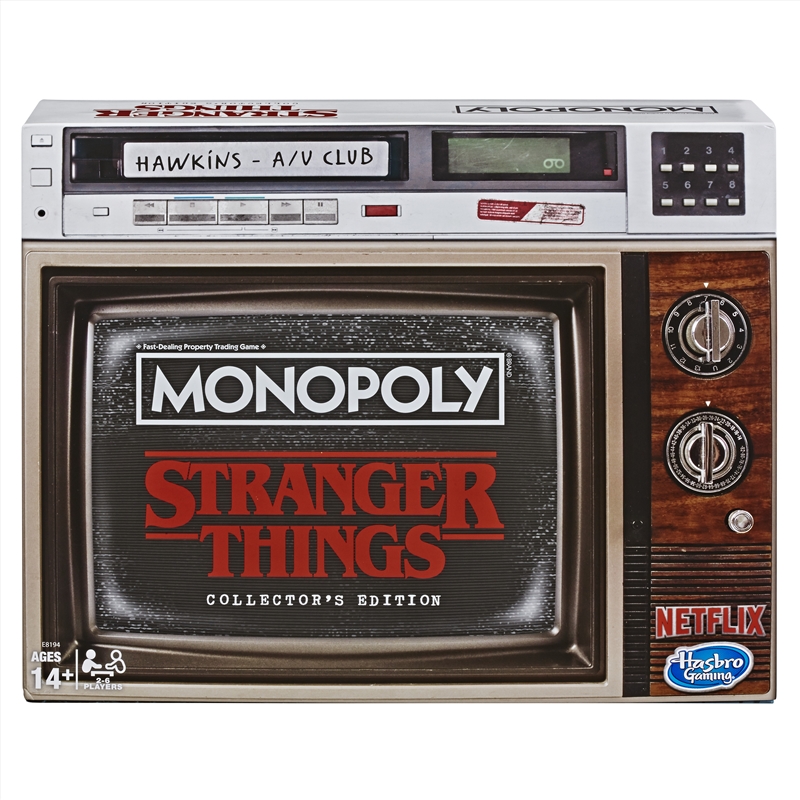 Monopoly - Stranger Things Collectors Edition, Board Game | Sanity