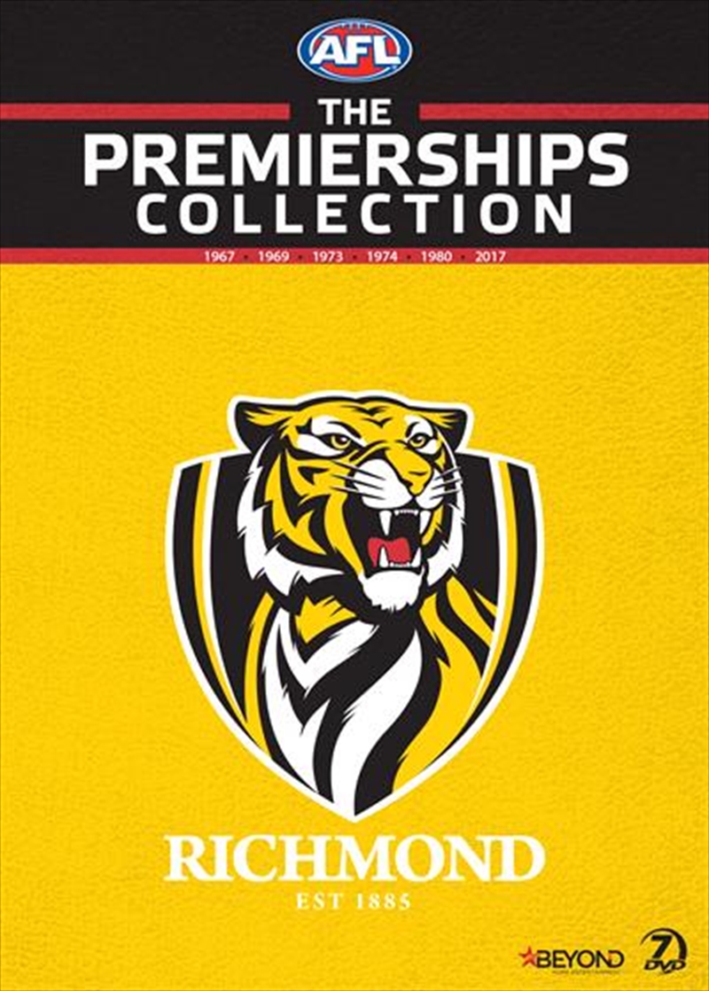 Buy AFL - The Premierships Collection - Richmond on DVD | Sanity