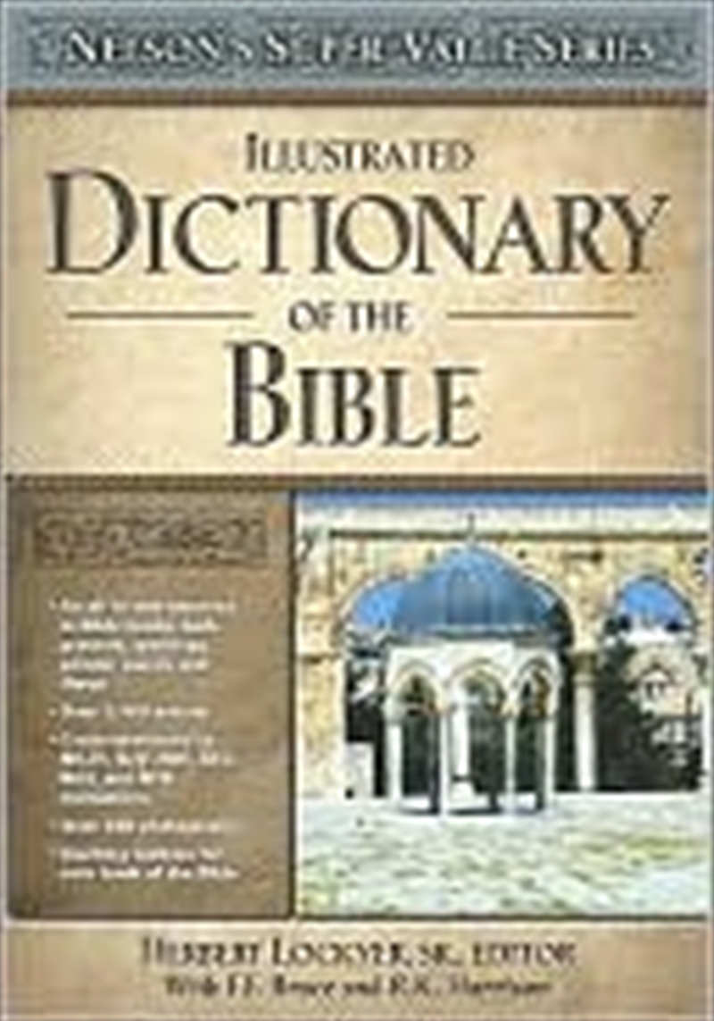 Buy Illustrated Dictionary Of The Bible by H Lockyer, Books | Sanity