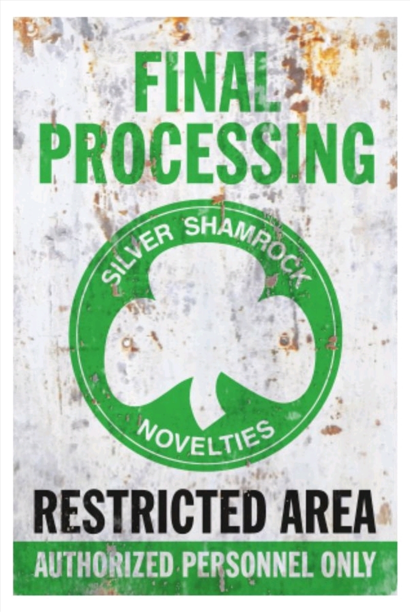 Buy Halloween 3 - Silver Shamrock Sign, Accessories | Sanity